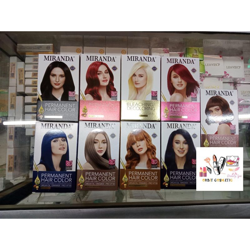 Jual Miranda Hair Colour Kemasan Baru!!! | Shopee Indonesia