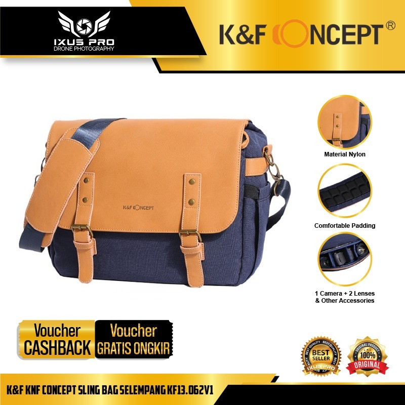 Jual K&F KNF Concept Sling Bag Selempang KF13.062V1 | Shopee Indonesia