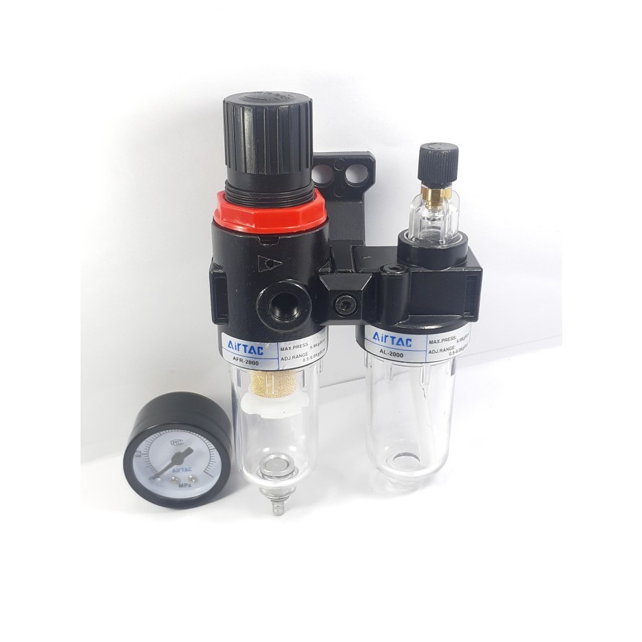 Jual AIR FILTER REGULATOR LUBRICATOR TYPE AFC2000 AIRTAC | Shopee Indonesia