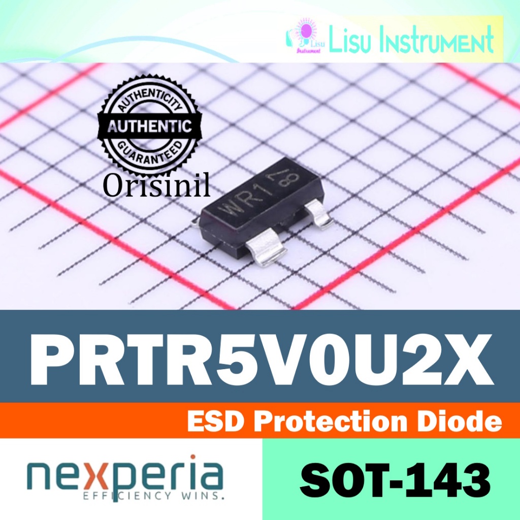 Jual PRTR5V0U2X Ultra Low Capacitance Double Rail-to-rail ESD Protection Diode WR1 SOT-143B ...