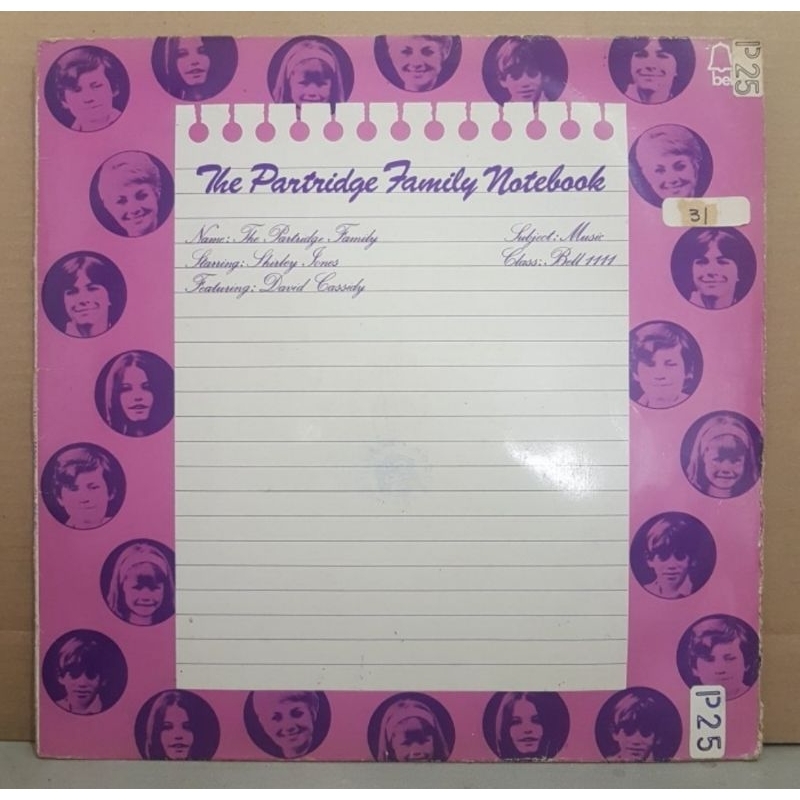 Jual Vinyl Piringan Hitam 12 inch The Partridge Family Notebook ...
