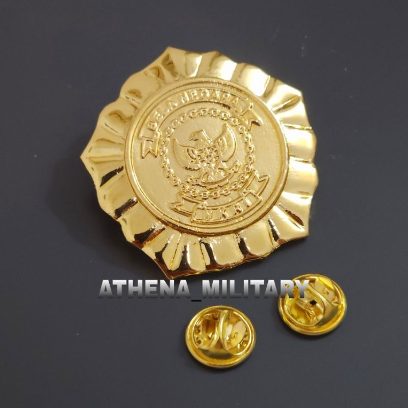 Jual Pin Bela Negara Kemhan Terbaru Premium Exclusive | Shopee Indonesia