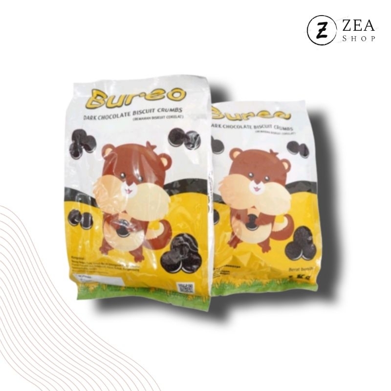 Jual Bureo Dark Chocolate Biskuit Crumb 1Kg | Shopee Indonesia