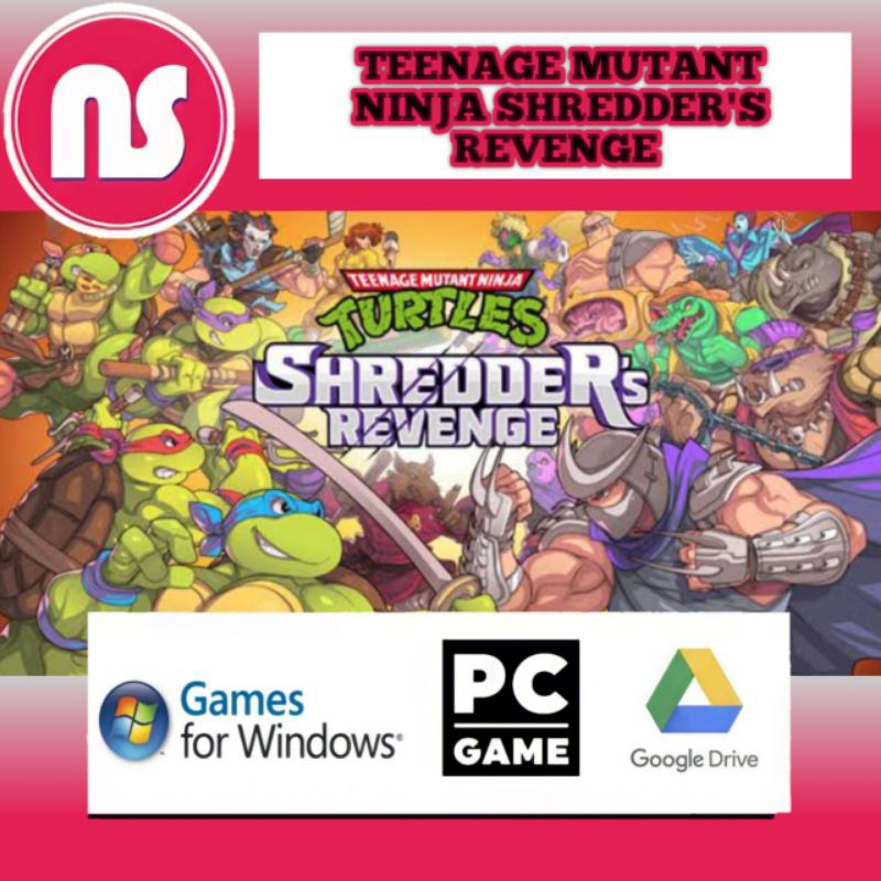 Jual Teenage Mutant Ninja Turtles Shredders Revenge + ( BONUS 1 GAME ...