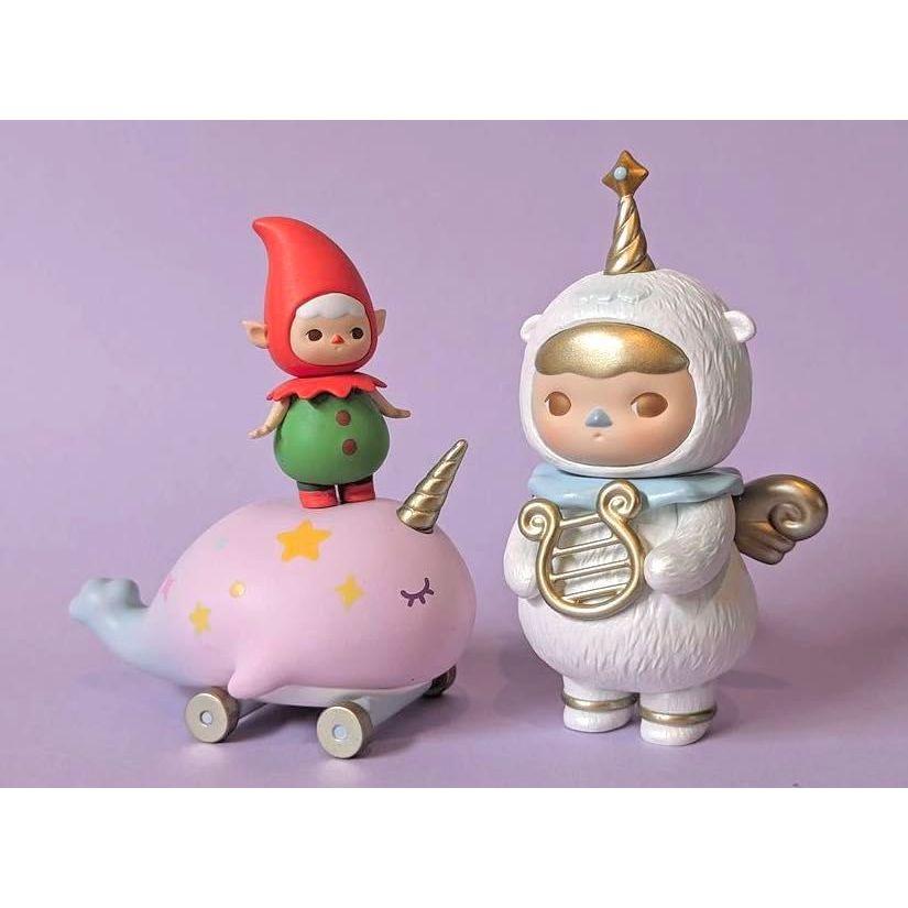 Jual POP MART x PUCKY Christmas Music Parade Unicorn Angel Mini Figure ...
