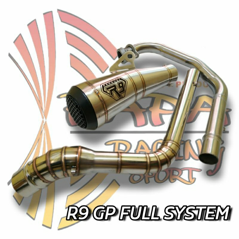 Jual Knalpot R9 GP R15 XSR155 Vixion Jupiter mx MT15 Xabre Byson ...