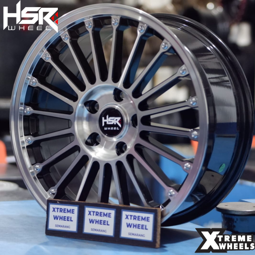 Jual VELG MOBIL R17 MODEL BARU TYPE HSR JJC LEBAR 7,5 LUBANG BAUT 5X114 ...