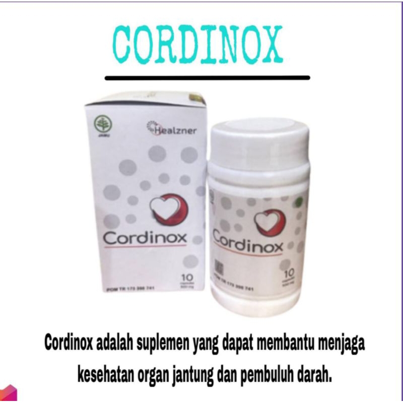 Jual Obat Cordinox Herbal Kesehatan Jantung Hipertensi Dan Mampu ...