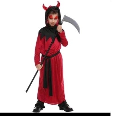 Jual kostum halloween anak kostum devil setan merah halloween costume ...