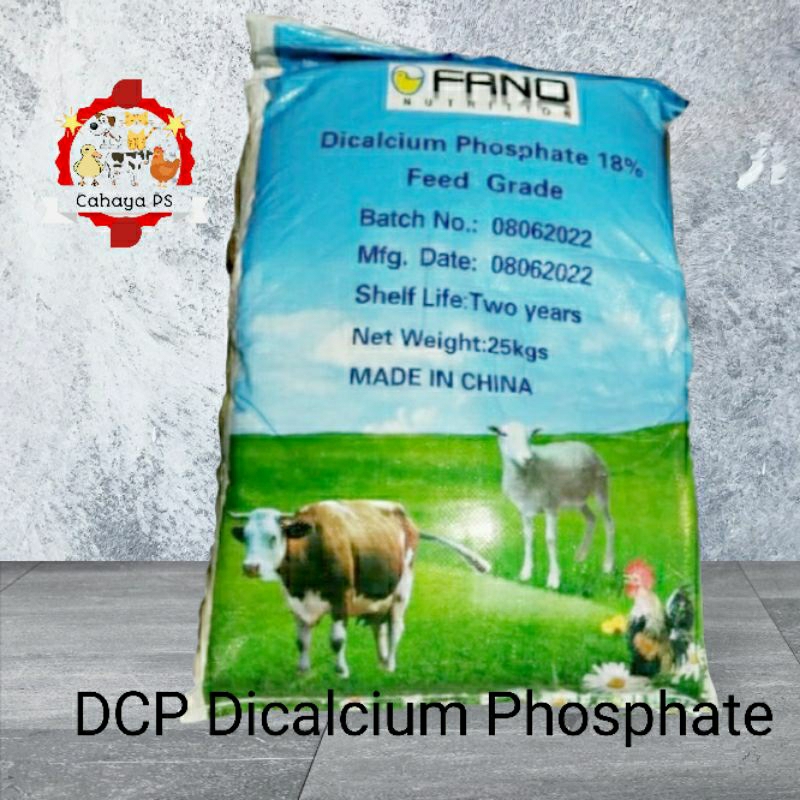 Jual DCP 25Kg FANO Dicalcium Phosphate | Shopee Indonesia