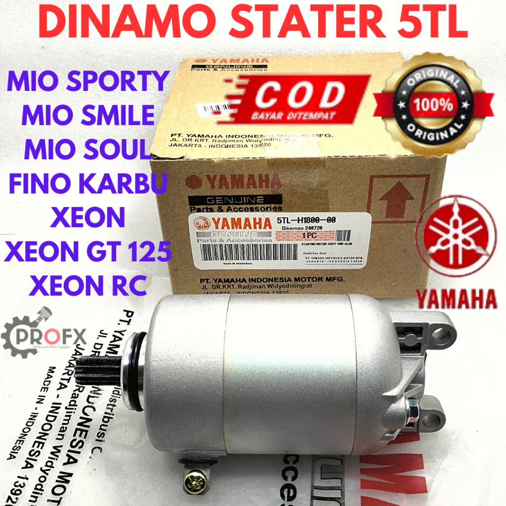 Jual DINAMO STATER 5TL YAMAHA MIO SPORTY MIO SMILE MIO SOUL FINO KARBU ...