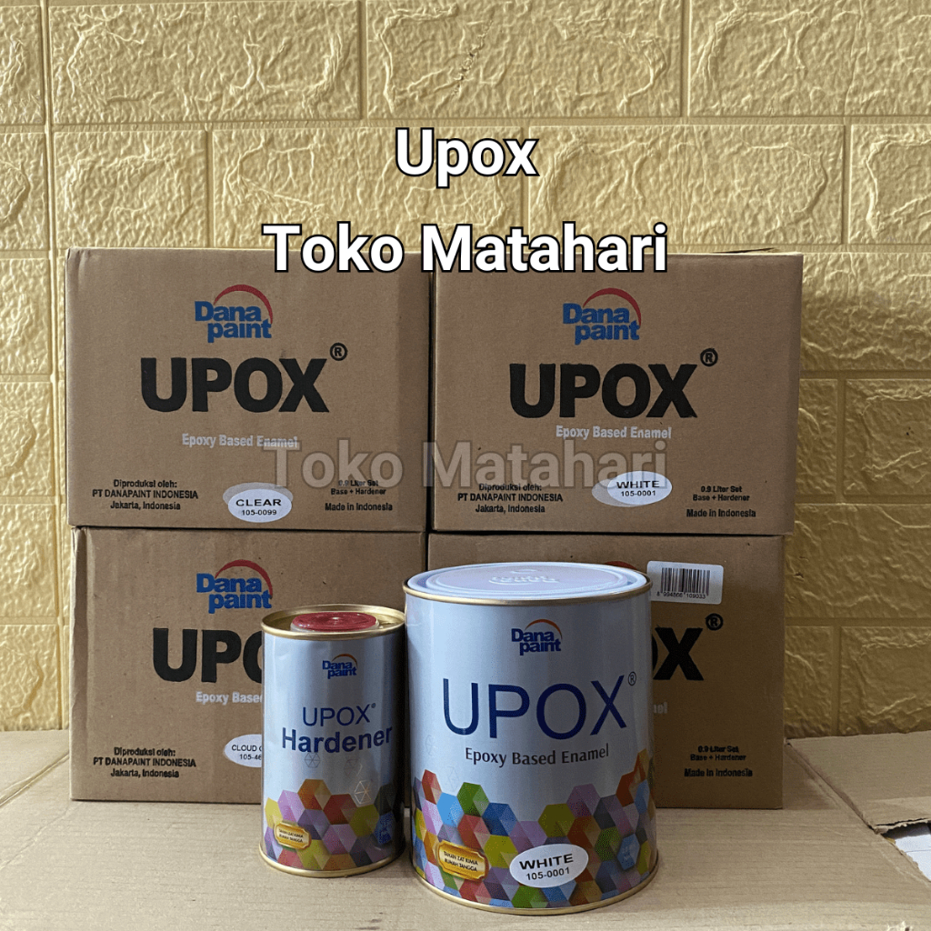 Jual Cat Lantai Upox Danapaint 0.9L ( 0.6 Set Base + 0.3 Hardener ...