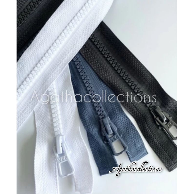 Jual Resleting jaket YEE Zipper Vislon (VFO) Gigi Buaya Sleting Gigi ...