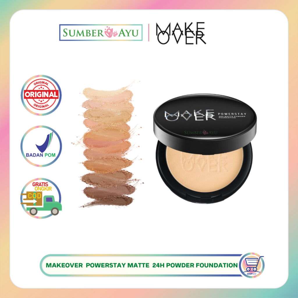 Jual SUMBER AYU MAKE OVER POWERSTAY 24H MATTE POWDER FOUNDATION ...