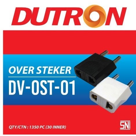 Jual DUTRON Over Steker Sambungan Colokan listrik Gepeng oversteker DV ...