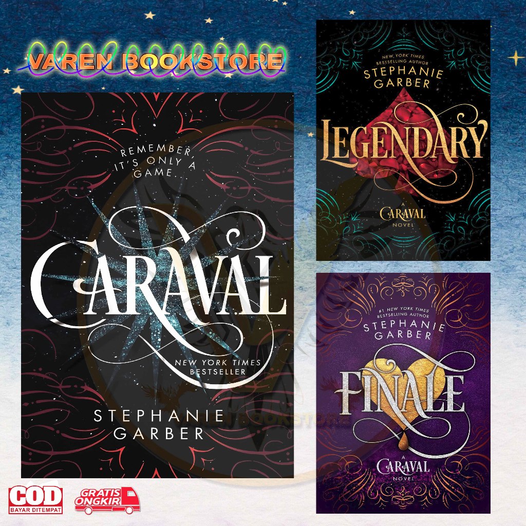 Jual Caraval, Legendary, Finale: A Caraval Novel by Stephanie Garber (English) | Shopee Indonesia