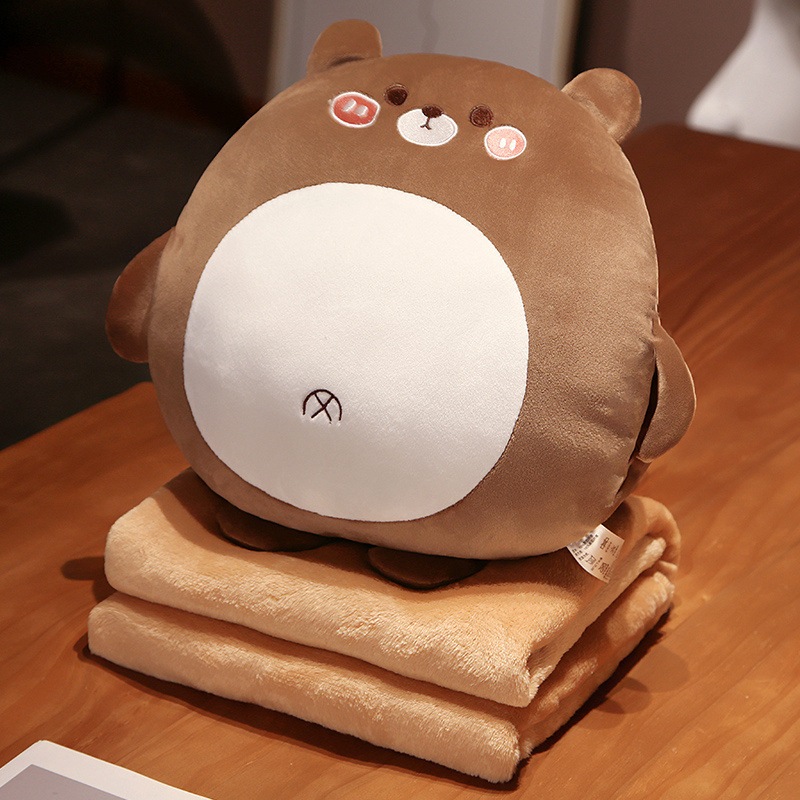 Jual Boneka Bantal Selimut 2 in 1 Balmut Travel Bedcover Lipat Anak ...