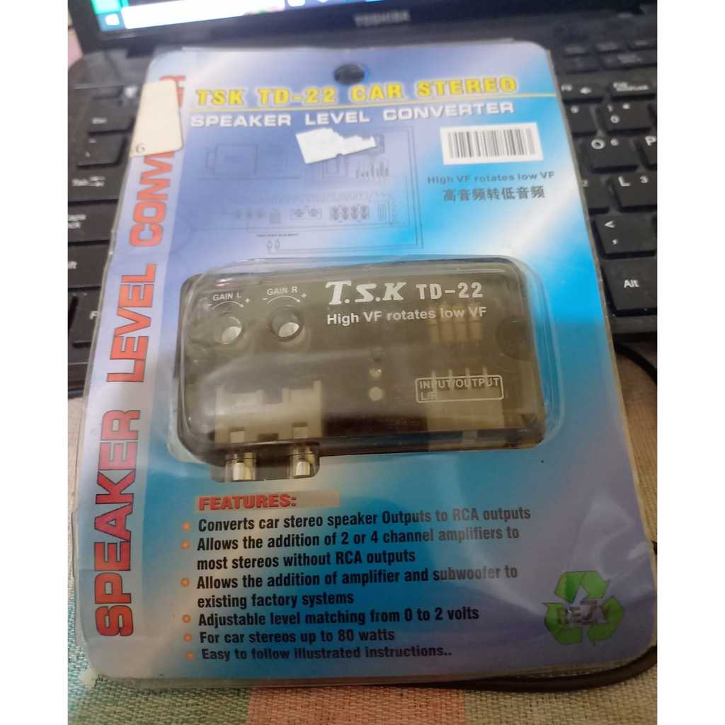 Jual Speaker Level Converter TSK TD-22 CAR STEREO | Shopee Indonesia