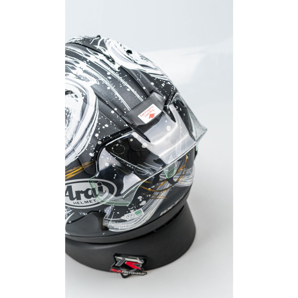 Jual SPOILER RACING ARAI RX7X DF-X2 CLEAR (SMOKE) | Shopee Indonesia