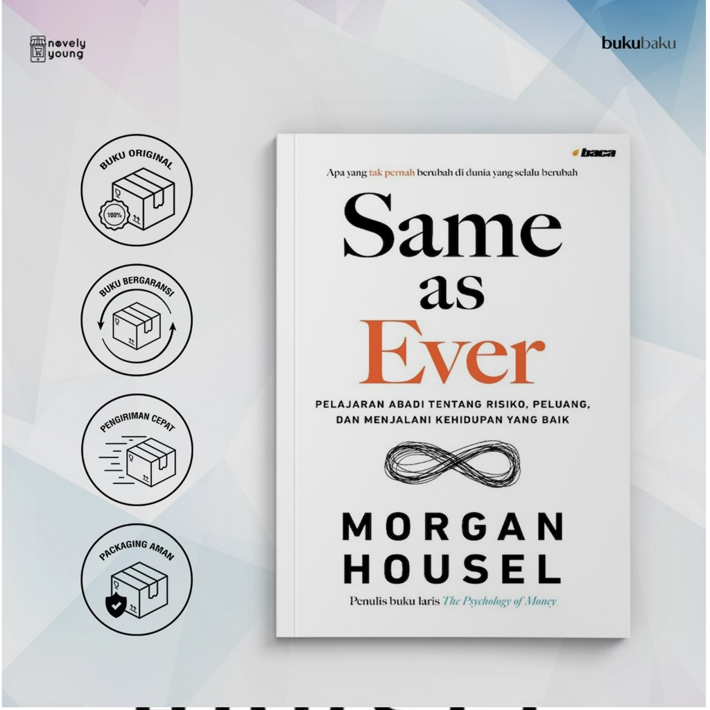 Jual Buku Same as Ever by Morgan Housel - Baca - Gratis Biaya Packing ...