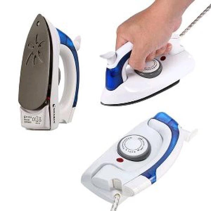 Jual Setrika Mini Travel Uap Lipat Untuk Travelling | Shopee Indonesia