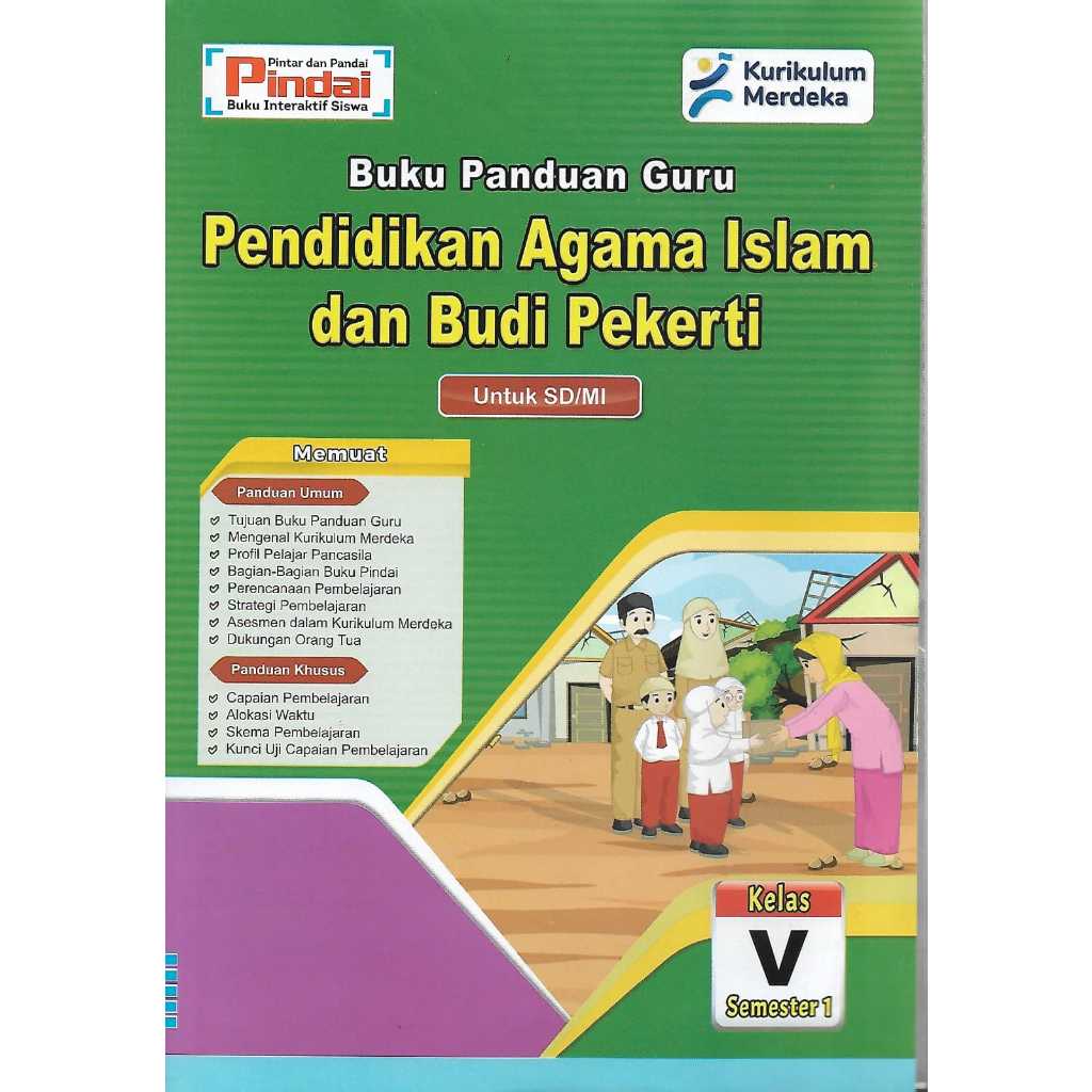 Jual Buku Panduan Guru PAI Kelas 5 SD/MI Semester 1 Kurikulum Merdeka | Shopee Indonesia