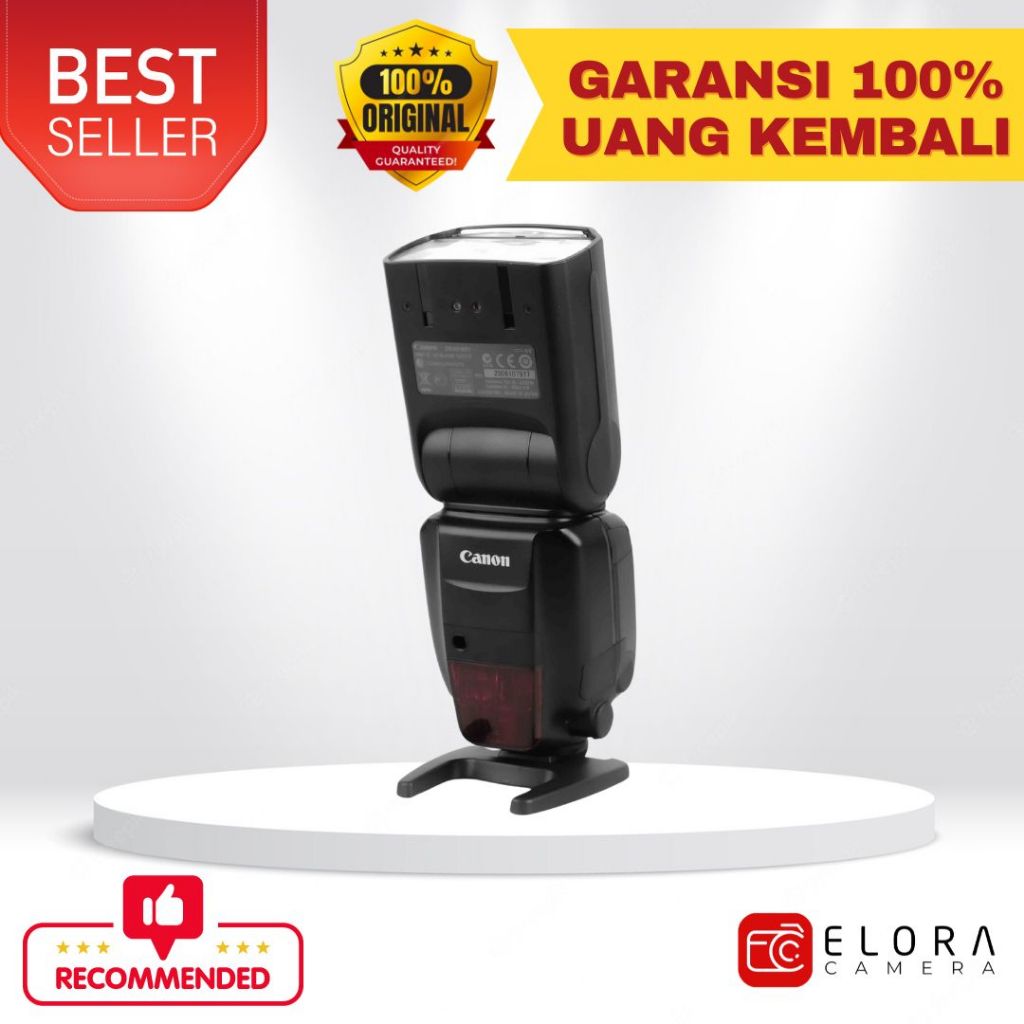 Jual Canon Speedlite 600EX-RT / Flash Canon 600EX RT 600EXRT | Shopee ...