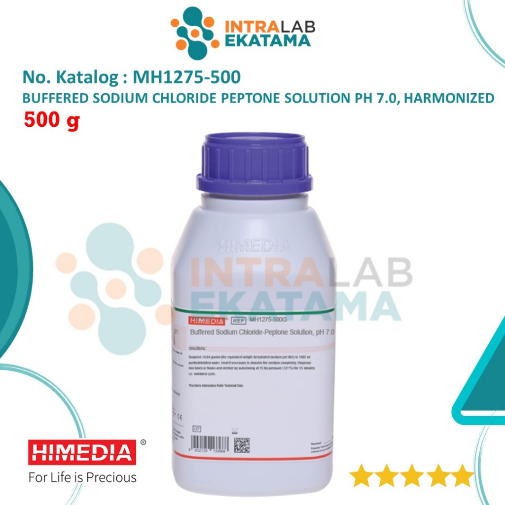 Jual MH1275-BUFFERED SODIUM CHLORIDE PEPTONE SOLUTION PH 7.0 ...