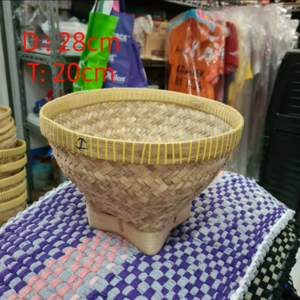 Jual Bakul bambu nasi 28 cm | Shopee Indonesia