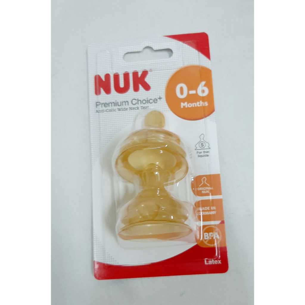 Jual NUK Premium/Wide Neck - All Varian Size Made in German | Shopee ...