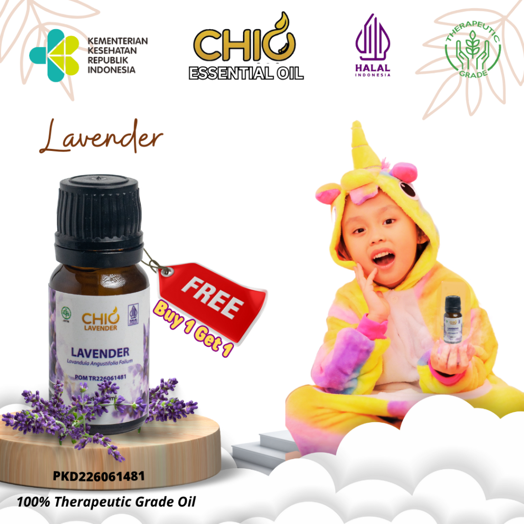 Jual B1G1 Chio Lavender Essential Oil | Shopee Indonesia