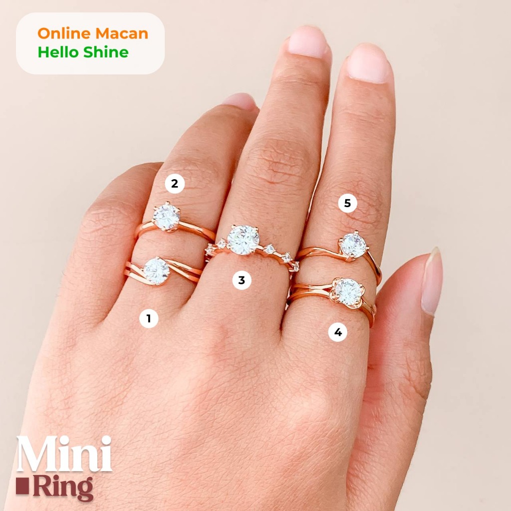Jual Live Rg Mini Ring Model 001 Shopee Indonesia