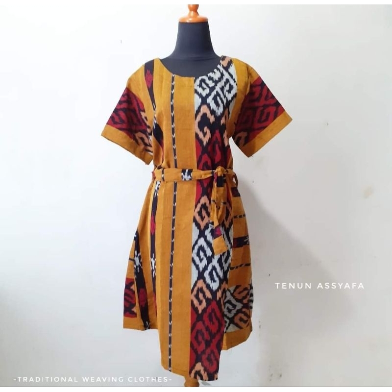 Jual Dress Tenun Ikat Etnik Toraja OT81 | Shopee Indonesia