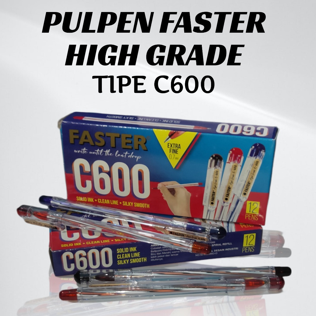 Jual PULPEN FASTER HIGH GRADE C600 HARGA SATUAN | Shopee Indonesia