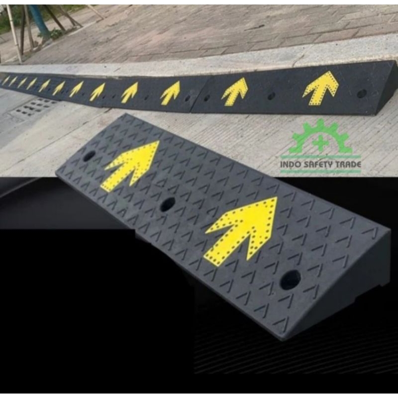 Jual Curb Ramp tinggi 7CM Curb Ramp PVC tebal tanjakan kuat | Shopee ...