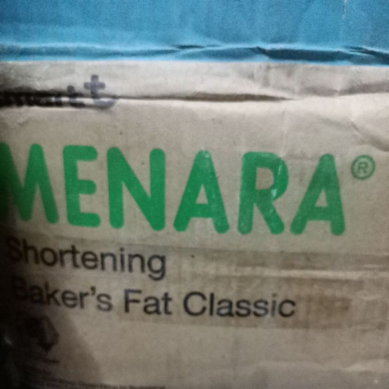 Jual MENTEGA PUTIH 15 KG ( 1 KARTON ) MENARA SHORTENING BAKERS FAT ...