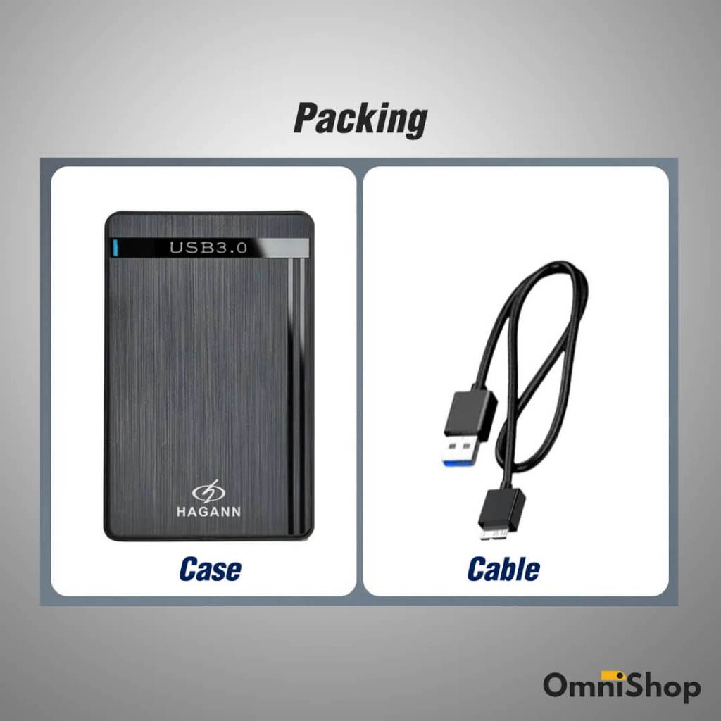 Jual Case Hardisk Eksternal USB 3.0 Dengan Kabel | Casing HDD & SSD ...