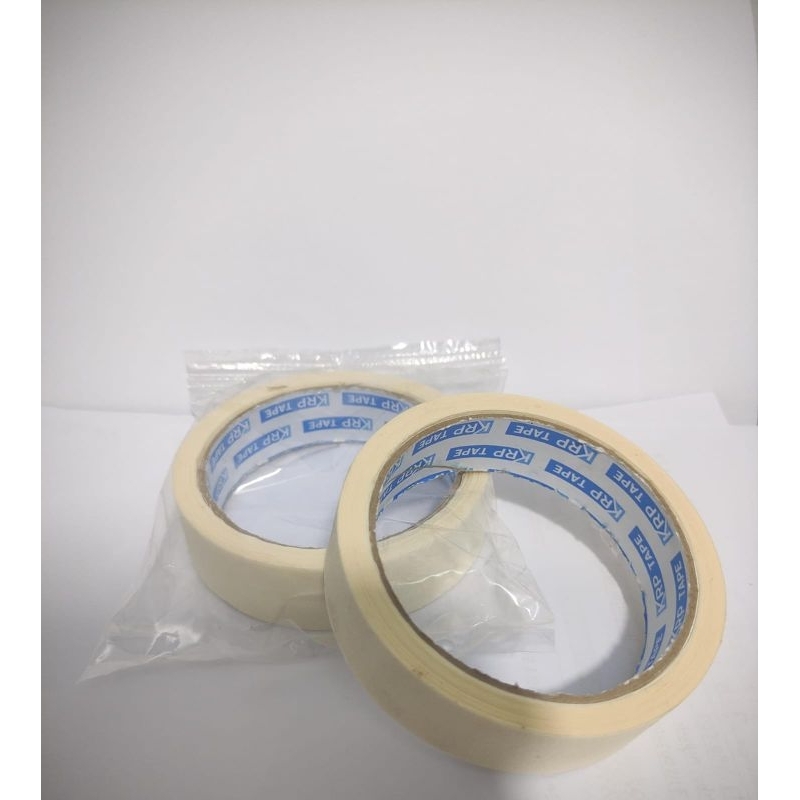 Jual LAKBAN KERTAS | MASKING TAPE 24MM X 20METER ISOLASI KERTAS MURAH ...