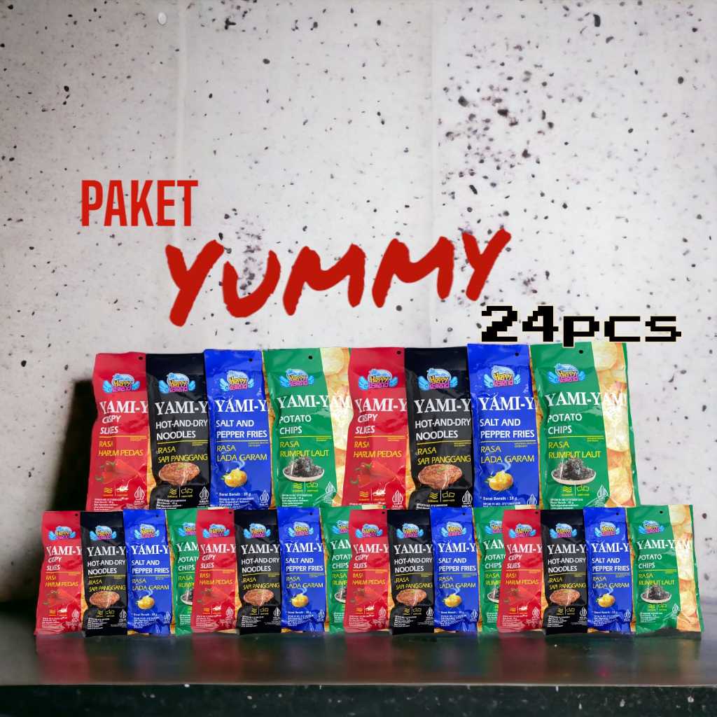 Jual Paket Snack MiX YAMI YAMI isi 24pcs | Shopee Indonesia