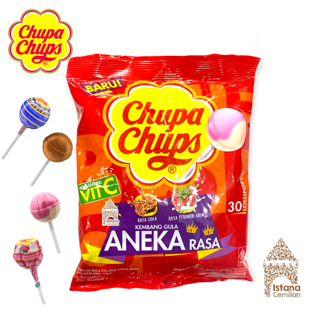 Jual [PROMO] Chupa Chups Permen Lollipop / Lolipop Refill (isi 30 pcs ...