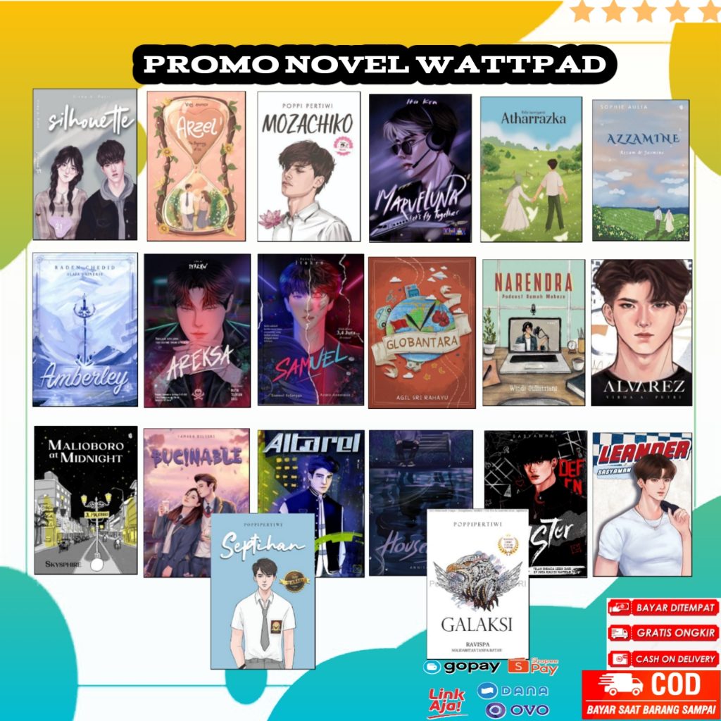 Jual Buku Novel / Marveluna / Areksa / Samuel / DLL / NOVEL SAMPOERNA ...