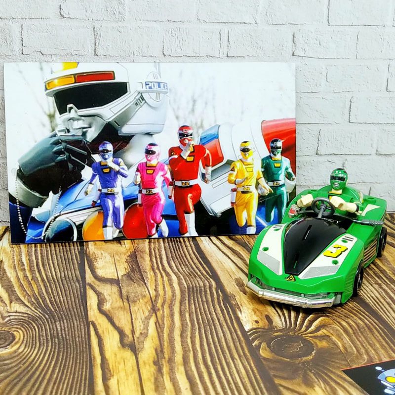 Jual Dx Figure Car Ranger Green Power Ranger Turbo set Mobil original ...