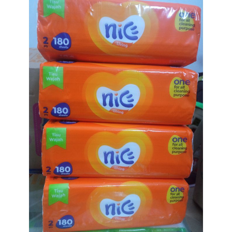 Jual Tisu Nice 180 sheets (10 pack) | Shopee Indonesia