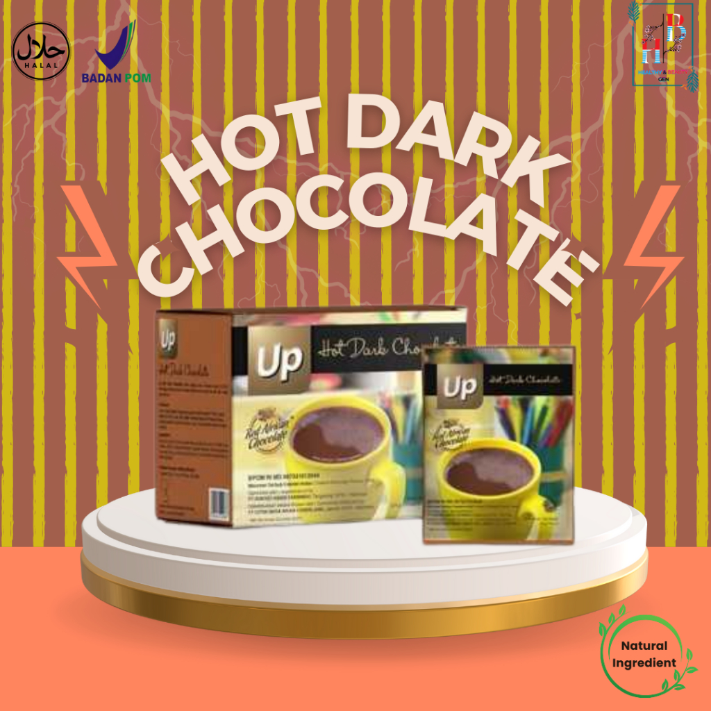 Jual Official CNI Up Hot Dark Chocolate Kemasan Box isi @15 Sachet ...