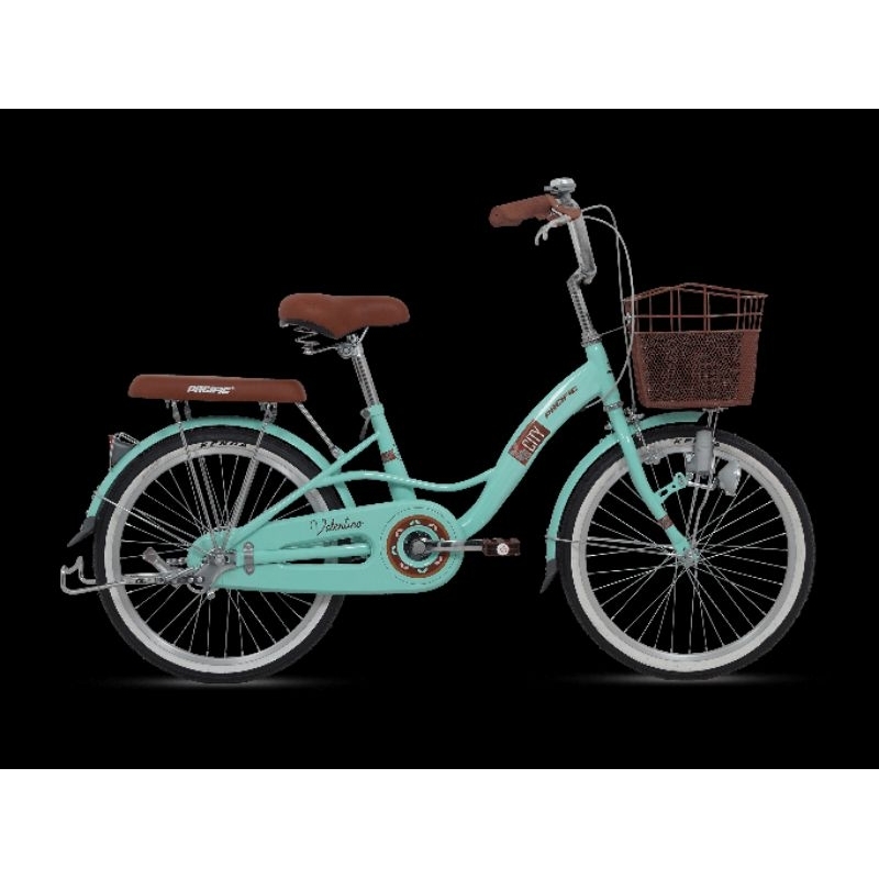 Jual SEPEDA CITY BIKE PACIFIC VALENTINO 20 INCH HI TEN STEEL SINGLE ...