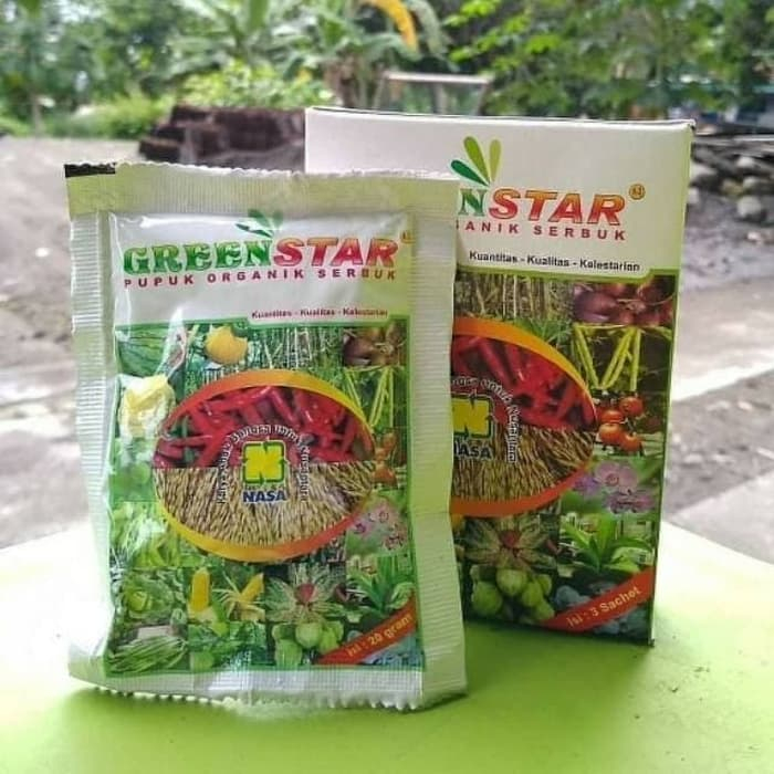 Jual 1Sachet Greenstar Nasa Original - Pupuk Green Star Pupuk Organik ...