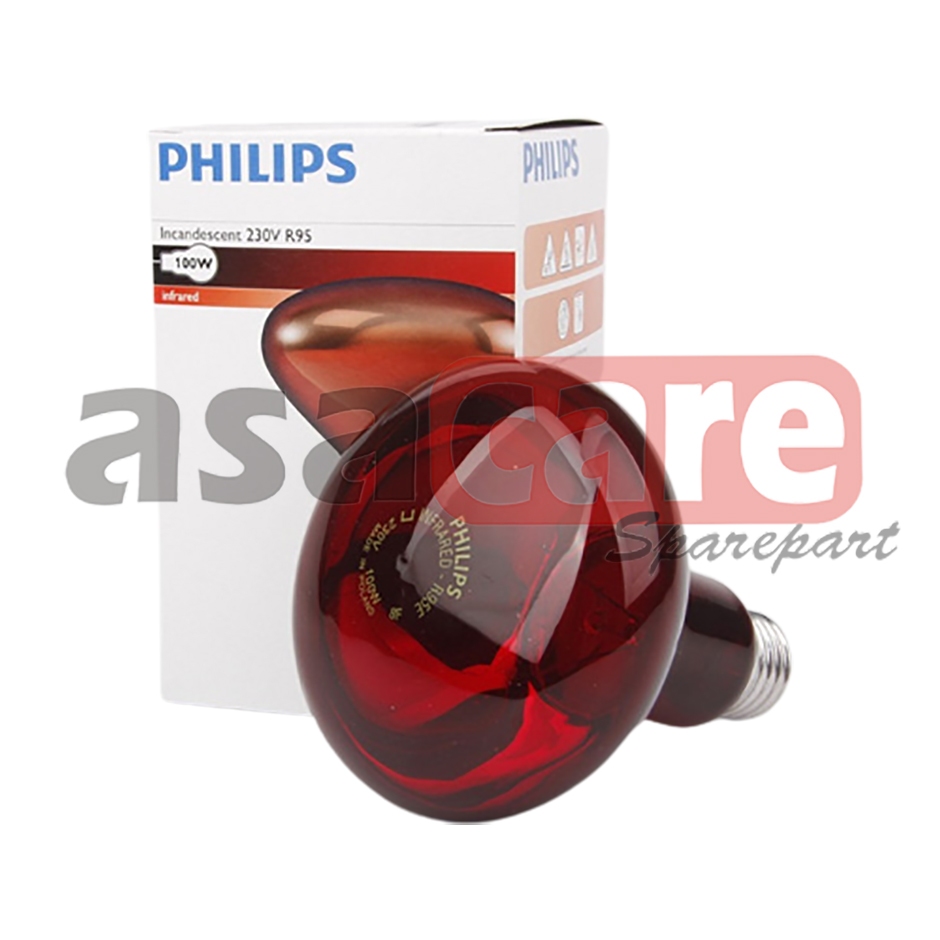 Jual Lampu Infrared Philips R95 - 100W | Shopee Indonesia