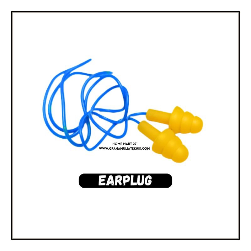Jual EAR PLUG SAFETY / EARPLUG ALAT PENYUMBAT TELINGA KUPING / EARPLUG ...