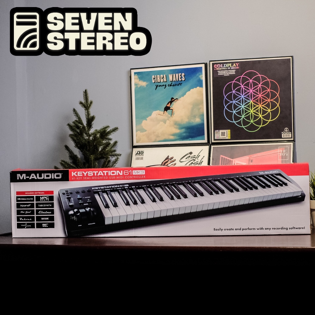 Jual M-Audio Keystation 61 MK3 Keyboard USB MIDI Controller | Shopee Indonesia