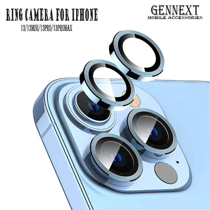 Jual Gennext Ring Tempered Glass Pelindung Kamera Iphone 13 13Pro ...
